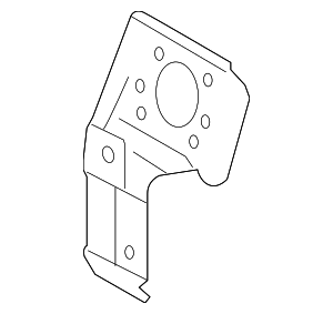BP4K-54-440A - Lower Dash Panel Support Bracket - 2004-2015 Mazda ...