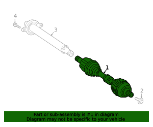 Side Shaft 177-330-02-03 | Mercedes-Benz Parts