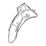 41217347020 - 2014-2020 BMW Outer Wheelhouse (41-21-7-347-020) | BMW of ...