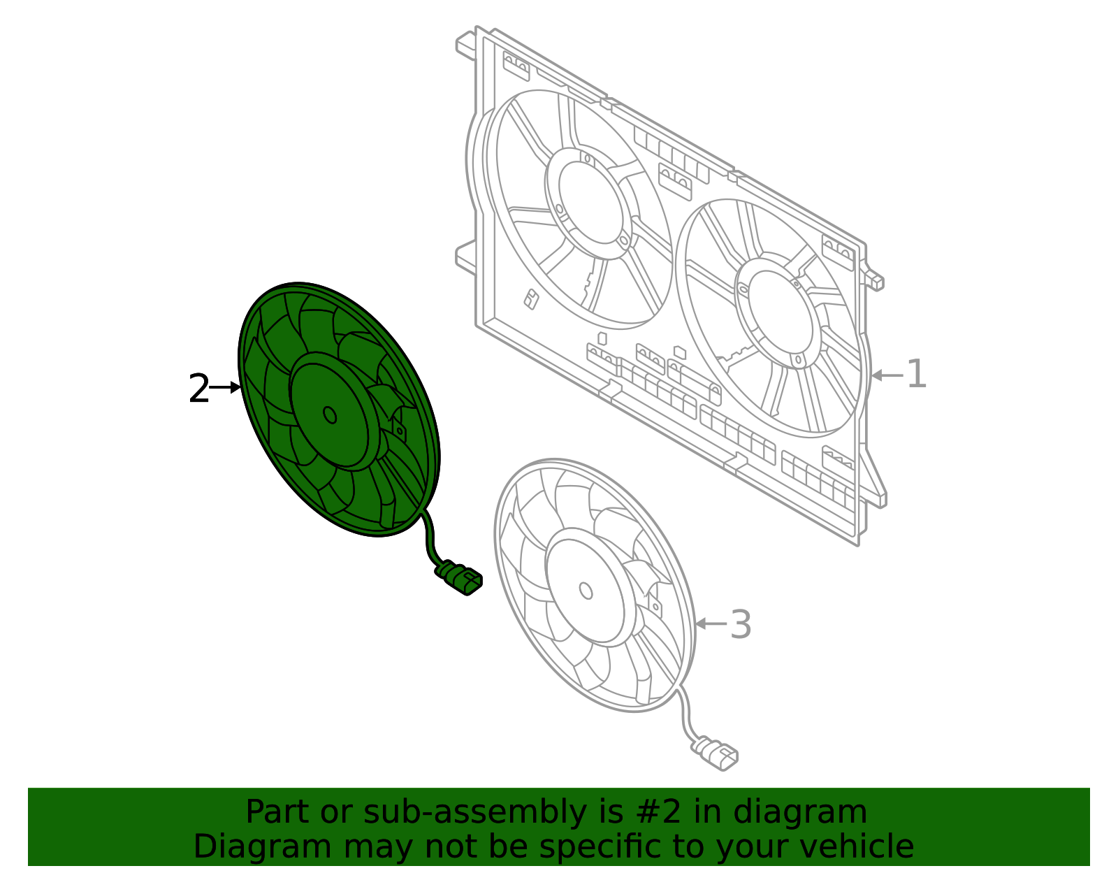8W0-959-455-AE - Fan & Motor 2018-2024 Audi | Audi OEM Parts