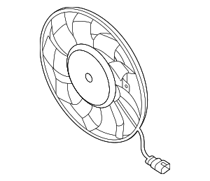 8W0-959-455-AE - Fan & Motor 2018-2024 Audi | Audi OEM Parts