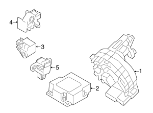 2017-2019 Kia Clock Spring 93490-G5320 | TascaParts.com