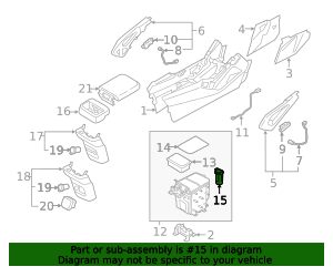 2020-2022 Kia Telluride USB Port 96125-S9200 | World Kia