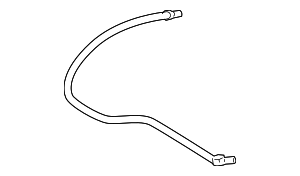 230-501-01-25 - Vent Hose 2004-2009 Mercedes-Benz SL 600 | Mercedes ...