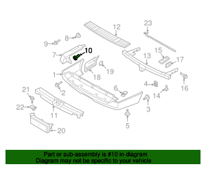2007-2024 Ford Extension Grommet -W709629-S300 | TascaParts.com