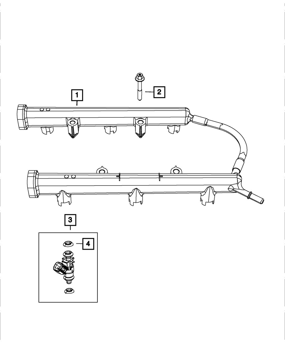 5184085AD - Fuel Injector 2011-2020 Mopar | Mopar Factory Parts