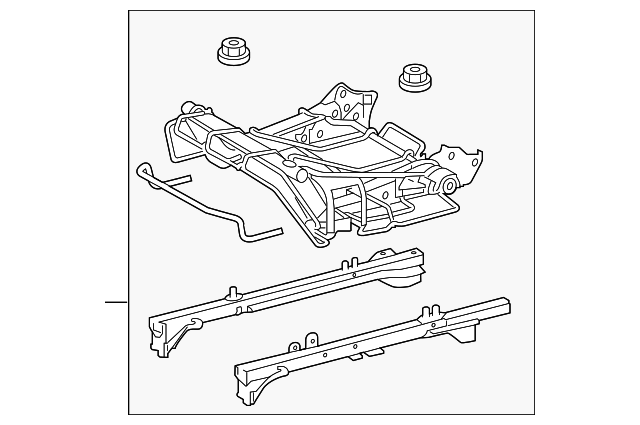 2017-2019 Toyota Highlander Frame Assembly 79102-0E080 | Toyota Parts ...