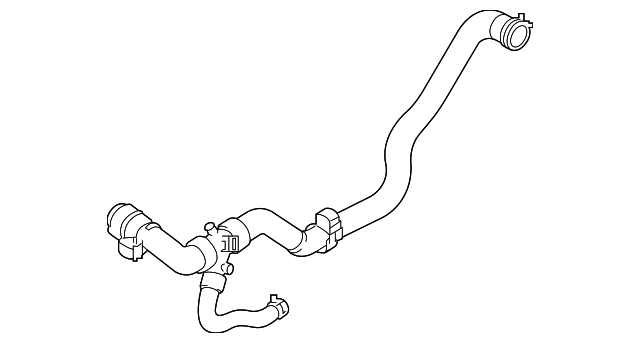 Genuine OEM Lower Hose Part# LR094507 Fits 2014-2017 Land Rover: Up To ...