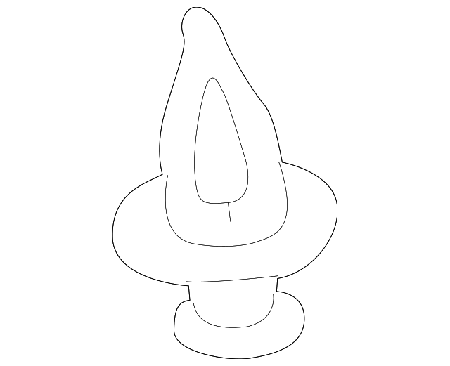 2006-2025 Toyota Rocker Molding Clip 75867-30120 | Toyota Parts Center