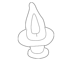 2006-2025 Toyota Rocker Molding Clip 75867-30120 | Toyota Parts Center