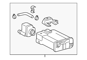2016-2021 Lexus Vapor Canister 77740-24110 | OEM Parts Online