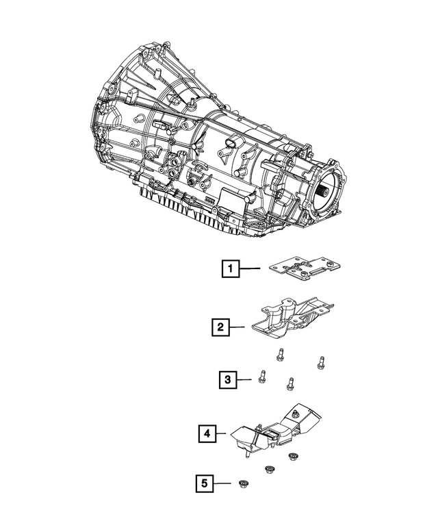 2019-2021 Ram 1500 Transmission Mount Bracket 68264800AB | Mopar eStore