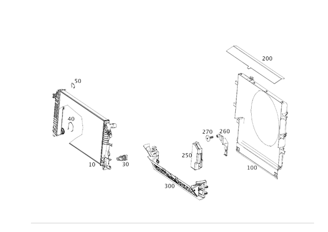 2019-2021 Mercedes-Benz Sprinter 1500 Radiator Grille 9075050800 ...