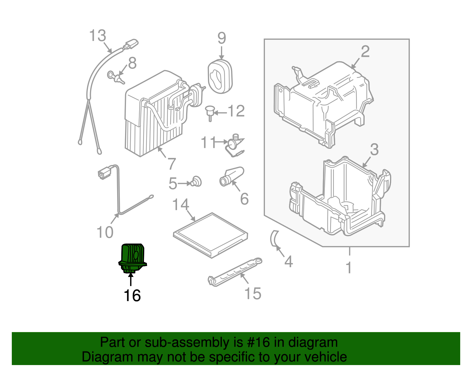 30864189 - HVAC Blower Motor Resistor 2000-2004 Volvo | AutoNation Parts