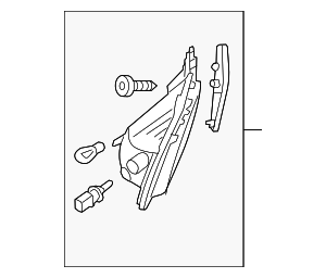 2014-2017 Volvo XC60 Fog Lamp Assembly 31353286 | TascaParts.com