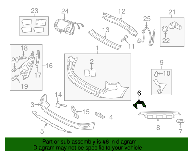 2014-2017 Volvo XC60 Protect Plate Bracket 31323970 | TascaParts.com