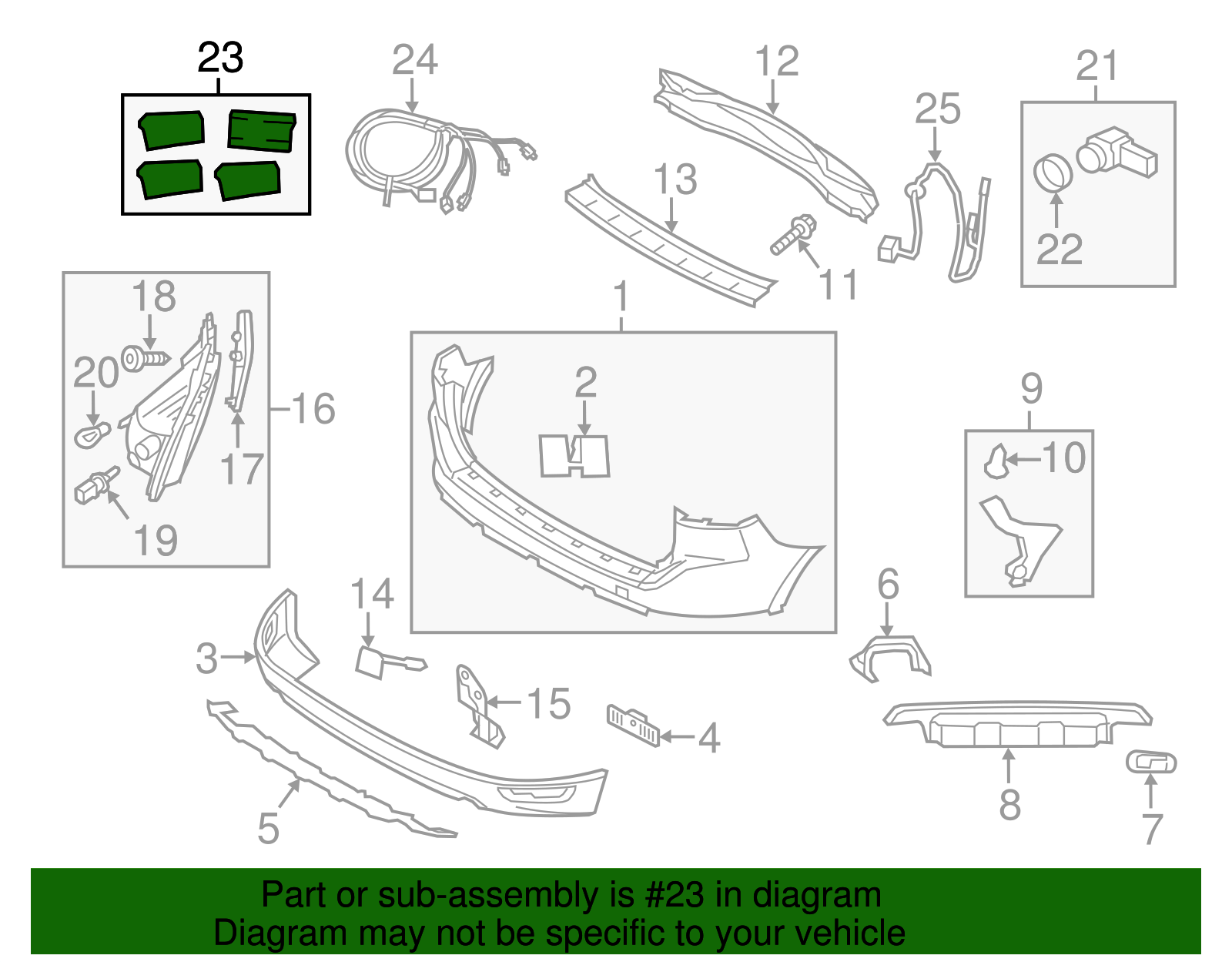 31399378 - High-Quality Reverse Sensor Retainer Kit for 2014-2018 Volvo ...