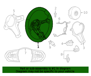 32307851518 - 2016-2022 BMW Steering Wheel (32-30-7-851-518) | BMW of ...