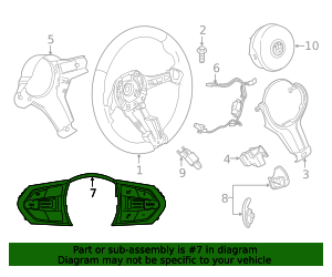 Genuine BMW 61-31-7-856-948 | Engagement Switch | FREE Shipping on Most ...