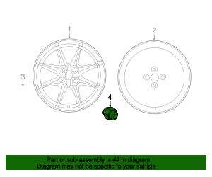 1988-2025 Mazda Wheel Nut B002-37-160B | OEM Parts Online
