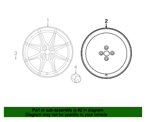 9965-98-7070 - Wheel, Alloy 2016-2024 Mazda MX-5 Miata | Mazda Parts ...