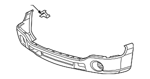 2003-2007 GMC Bumper Cover 12335963 GM | GMPartsDirect.com