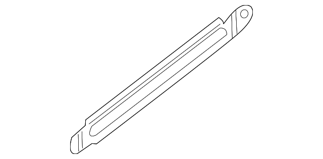 12335886 - Bumper Cover Support Rail - 2003-2007 GM | parts.folsomchevy.com