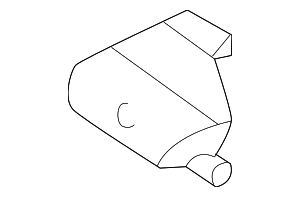 2003-2007 GM Passenger Side Front Bumper Impact Bar Bracket 12335636 | GmPW