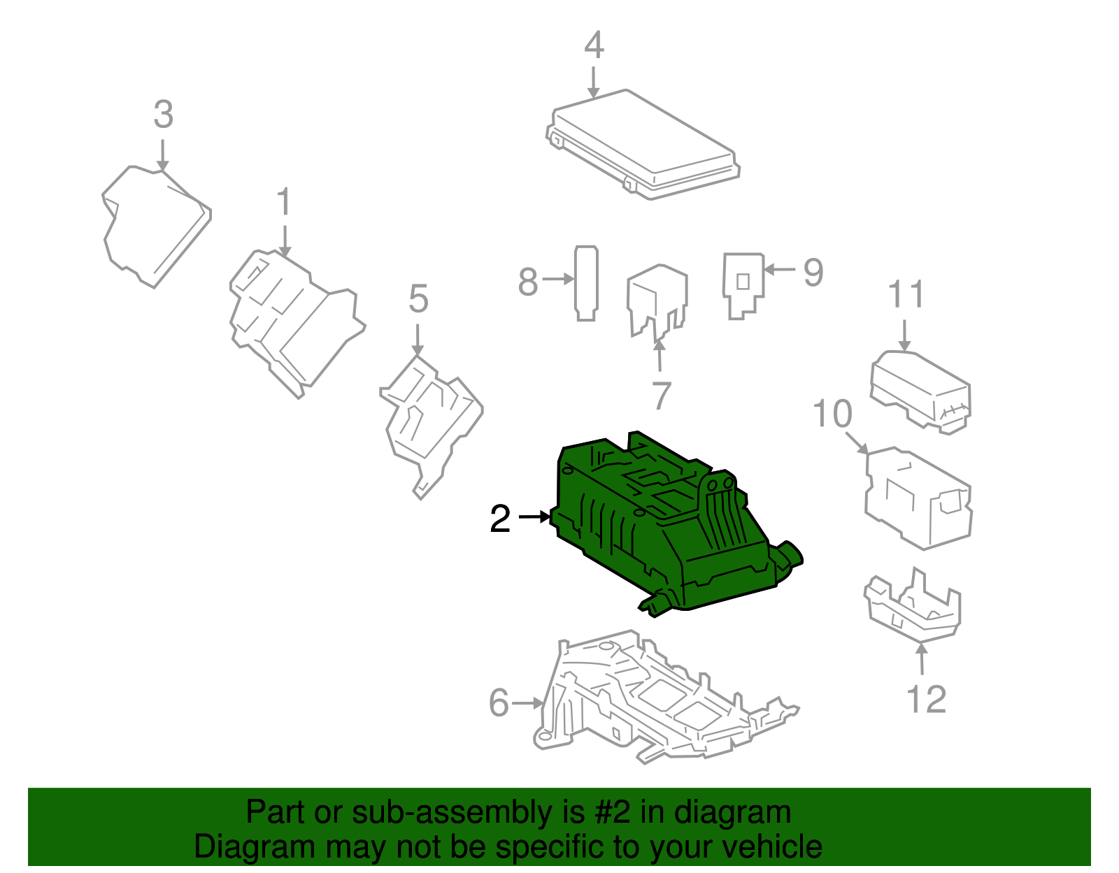 2010-2023 Lexus GX460 | Fuse & Relay Box | 82741-60040 | Express Lexus ...