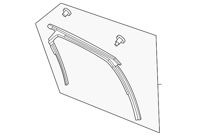 2023-2024 Mazda CX-30 Run Channel DGH9-72-60ZC | Florida Mazda Parts