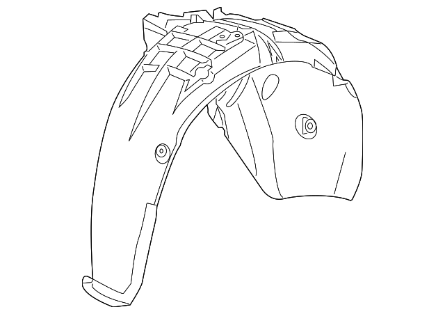 84517103 GM Wheelhouse Liner | GM Parts Store