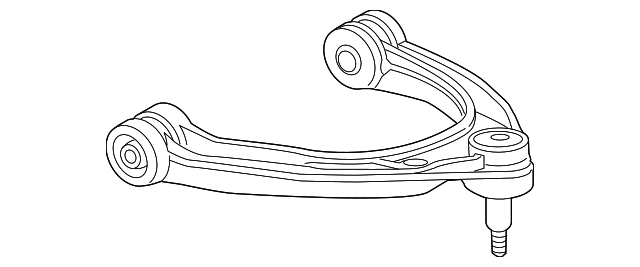 2011-2018 Porsche Cayenne Upper Control Arm 958-341-051-00 | Gaudin ...