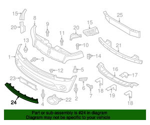 2015-2017 Infiniti QX80 Molding 62385-5ZA0A | Faulkner Infiniti of ...