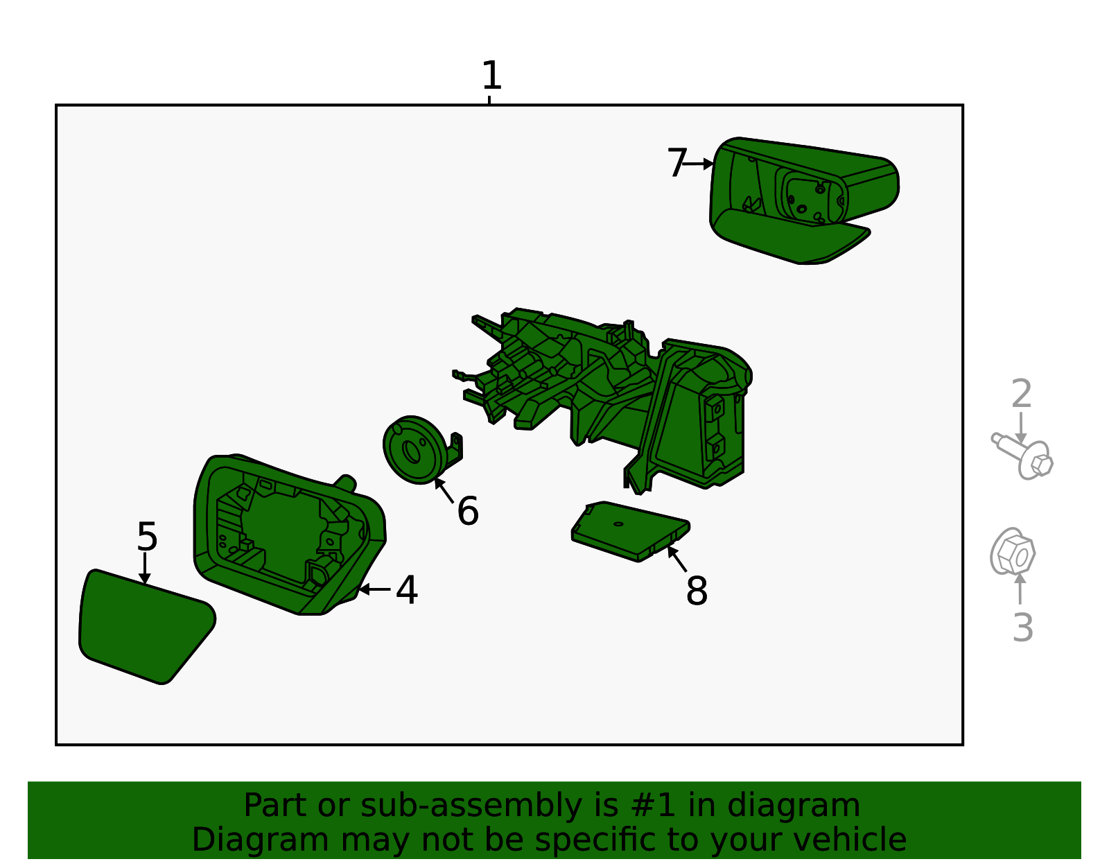 2021-2024 Ford F-150 Mirror ML3Z-17682-UA | AutoNationParts.com