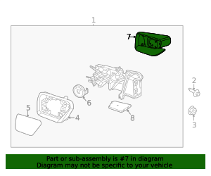 ML3Z-17D742-AA - Mirror Cover 2021-2025 Ford | Ford Parts Direct