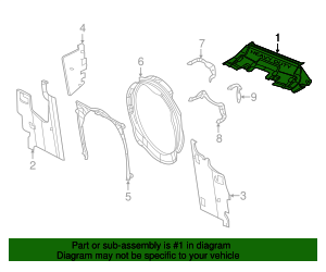 2014-2018 Ram Sight Shield 55371021AA | TascaParts.com