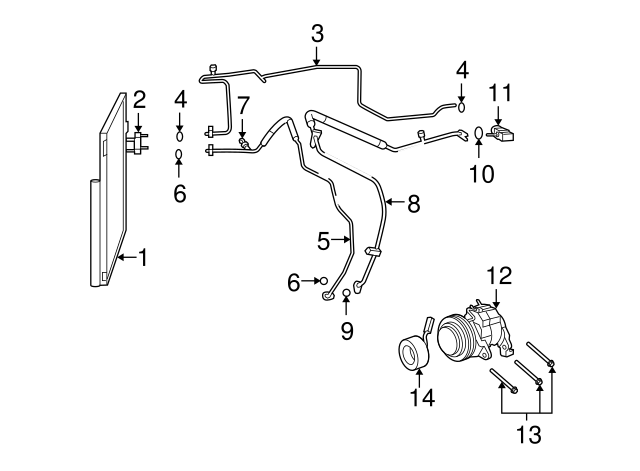 Condenser 68590691AA | TascaParts.com