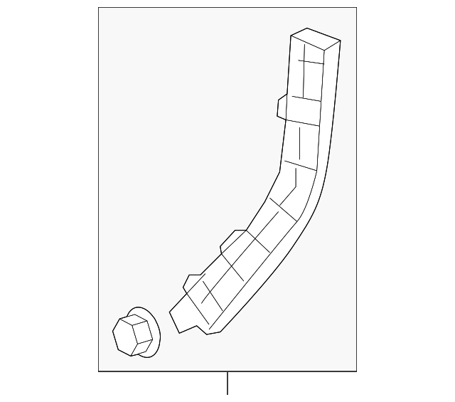 2011-2015 Chevrolet Volt Side Retainer - Passenger Side (RH) 22892657 ...