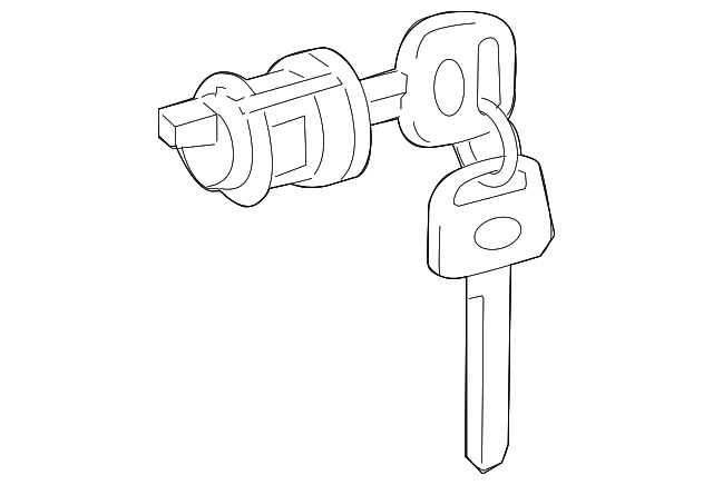 2007-2011 Toyota Camry Cylinder & Keys 69056-33190 | Toyota Parts Center