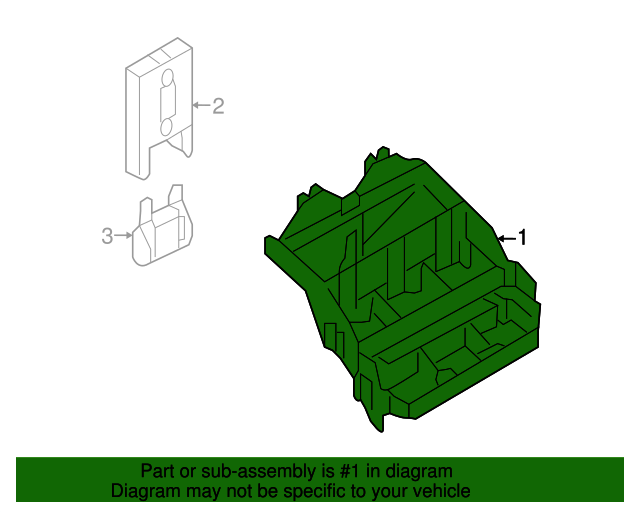 8K0-937-545-B - Holder 2008-2017 Audi | Audi OEM Parts