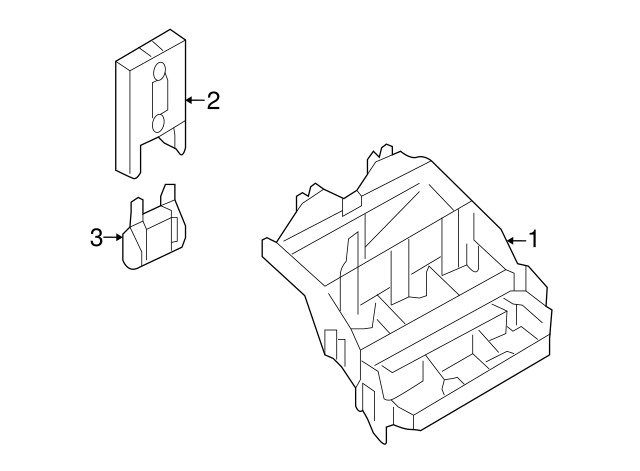 8K0-937-545-B - Holder 2008-2017 Audi | Audi OEM Parts