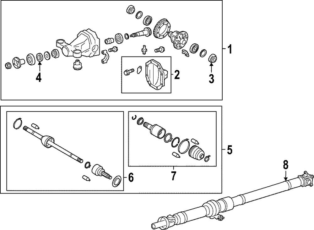 2022-2024 Toyota GR86 Drive Shaft SU003-08584 | Toyota Parts Center