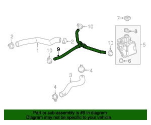2016-2021 Chevrolet Camaro Inlet Hose 84016173 | GMPartsDirect.com