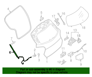 156-890-02-30 - Tailgate Pull Down Motor 2015-2020 Mercedes-Benz ...