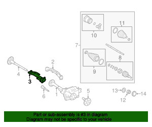 22894020 - OEM GM Axle Housing | GMPartsCenter.net | GM Parts Center