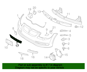 51-11-7-227-889 - Grille - 2011-2013 BMW | BMW Parts Exchange