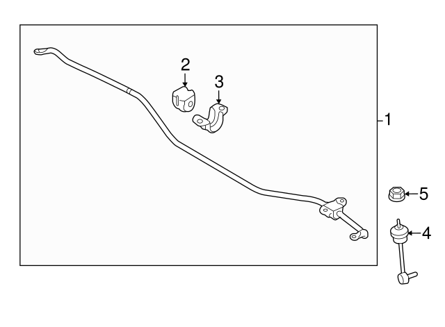 2009-2014 Hyundai Stabilizer Link 55530-3M000 | OEM Parts Online