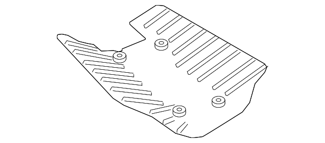 Genuine BMW 33-30-6-877-044 | Lower Shield | FREE Shipping on Most ...