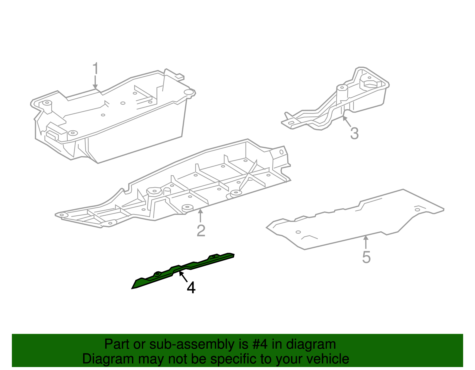 2013-2018 Toyota RAV4 Floor Pan Insulator 58152-42030 | Toyota Parts Center