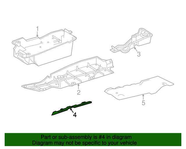 58152-48031 - Floor Pan Insulator - 2016-2018 Toyota RAV4 | OEM Genuine ...
